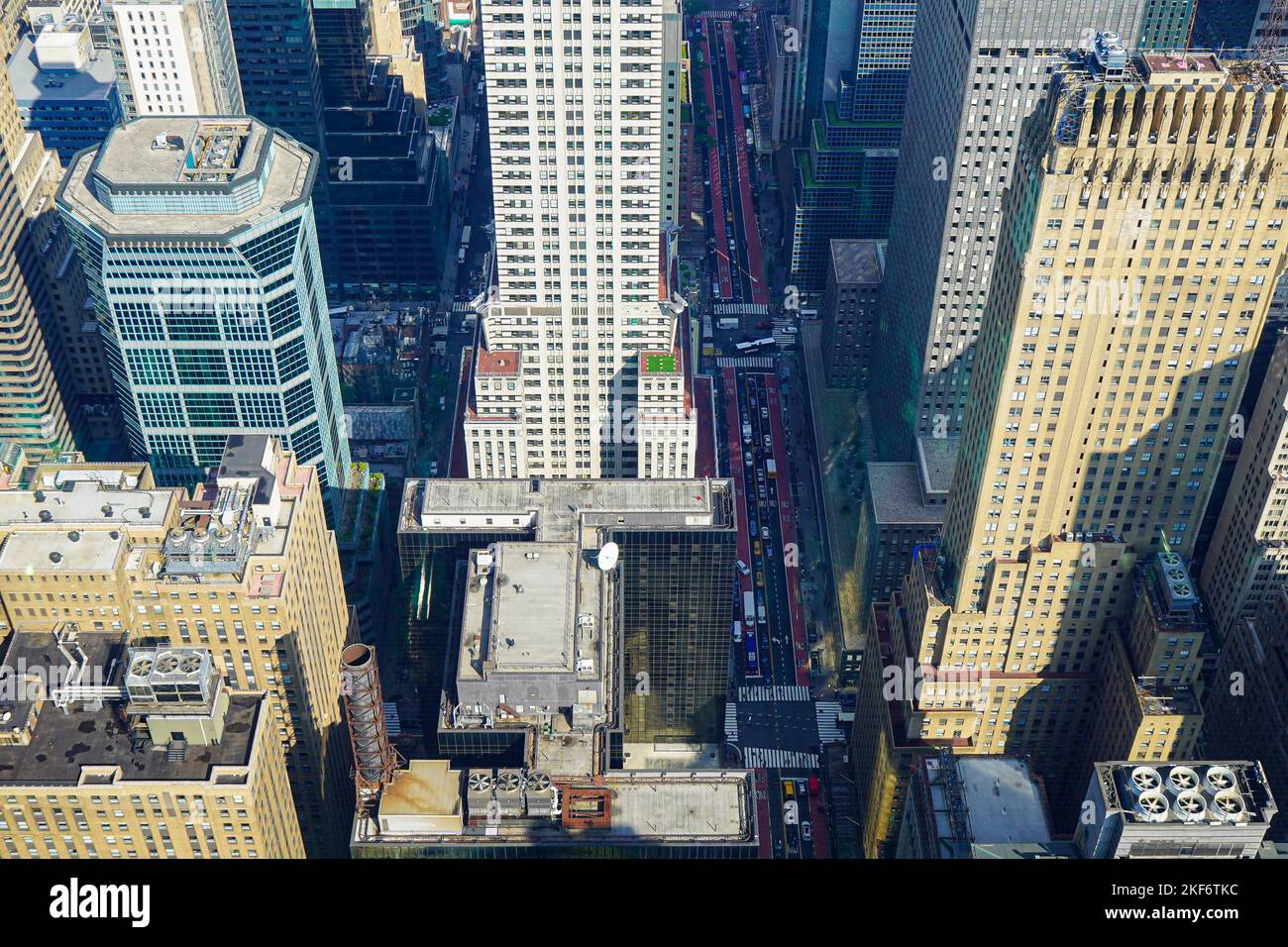An aerial view of Manhattan, NYC Stock Photo - Alamy