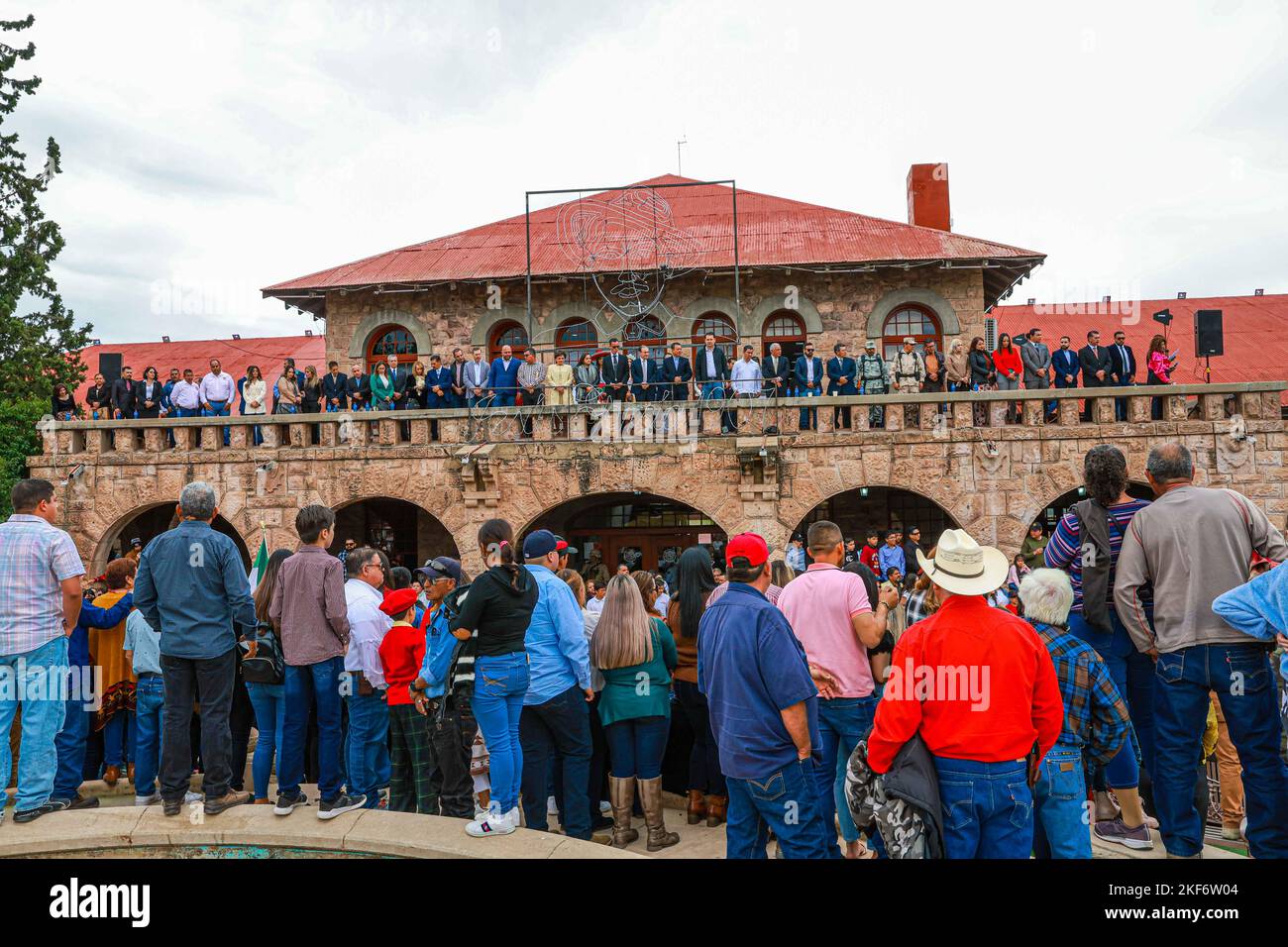 Civic and military parade in homage to Jesús García Corona in Nacozari ...