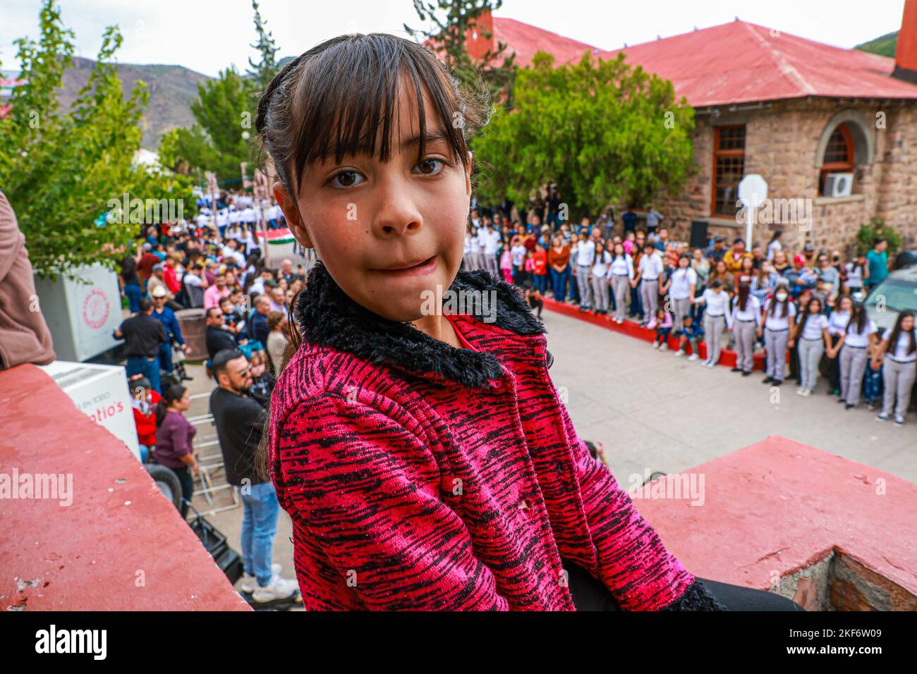 Civic and military parade in homage to Jesús García Corona in Nacozari ...