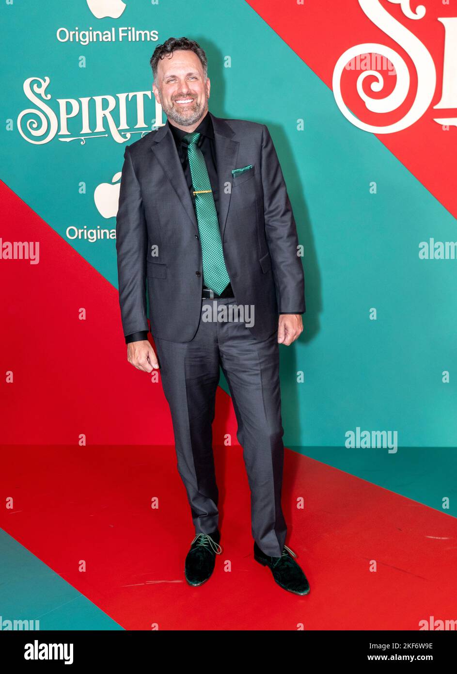 Sean Anders attends premiere by Apple Original Films "Spirited" at ...