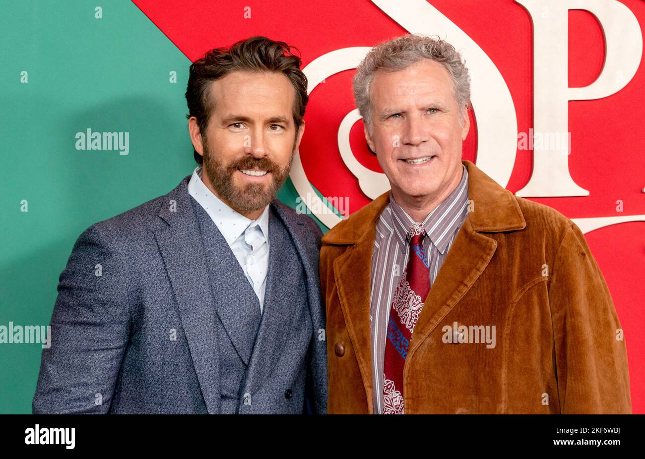 Ryan Reynolds and Will Ferrell attend premiere by Apple Original Films ...