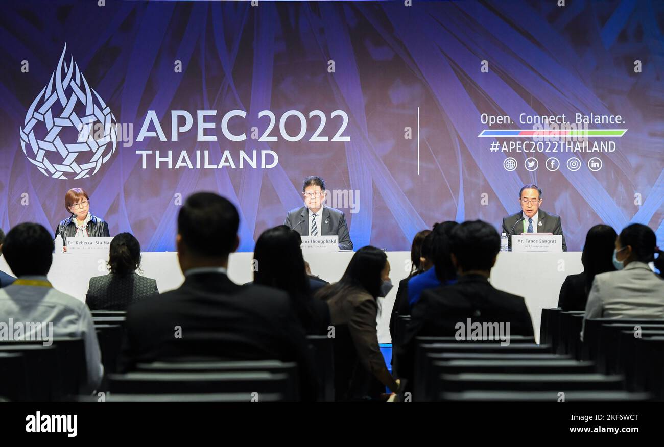 Bangkok. 16th Nov, 2022. This photo taken on Nov. 16, 2022 shows a ...