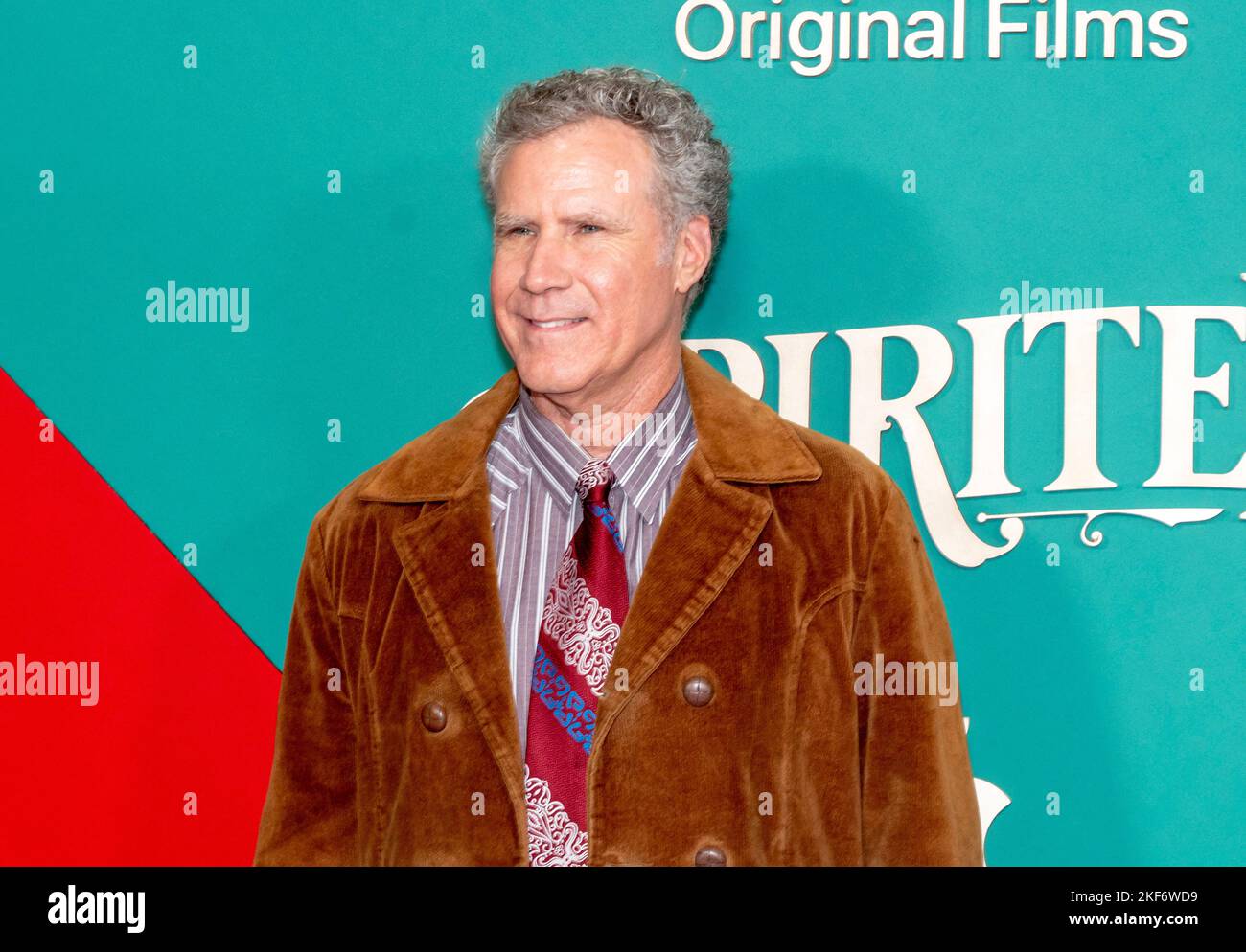 Will Ferrell attends premiere by Apple Original Films "Spirited" at ...