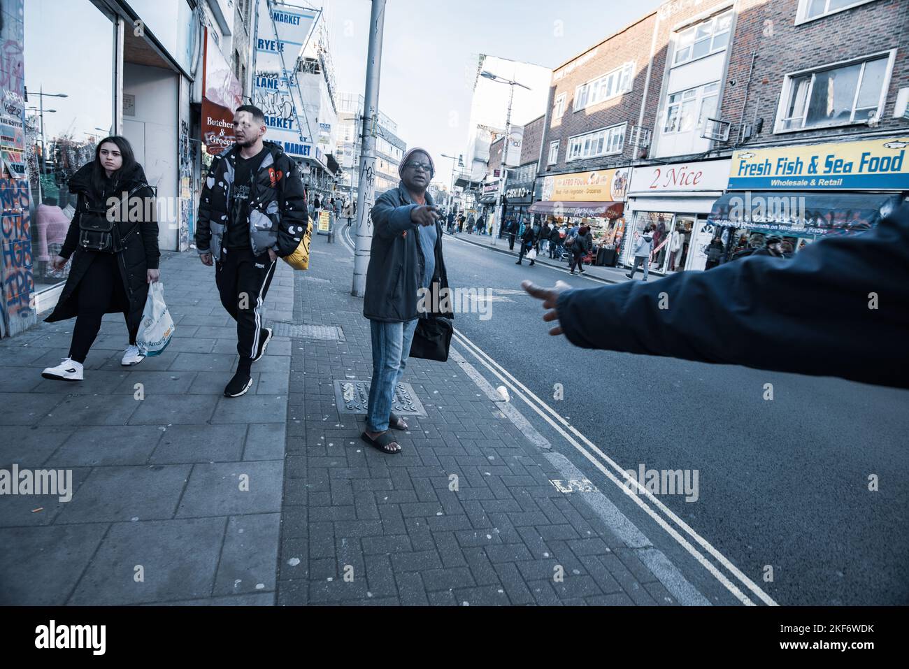 Peckham is a district in south east London, England, UK Stock Photo - Alamy