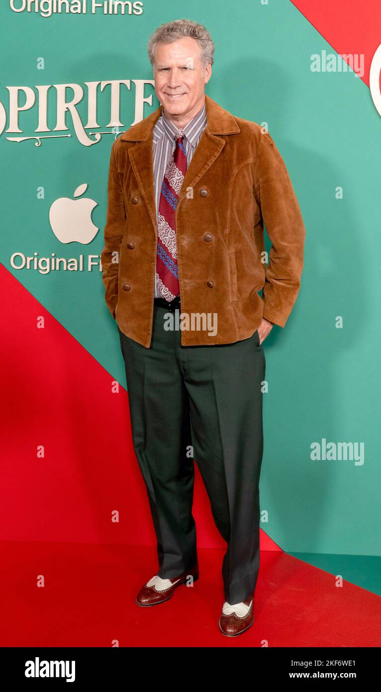 Will Ferrell attends premiere by Apple Original Films "Spirited" at ...