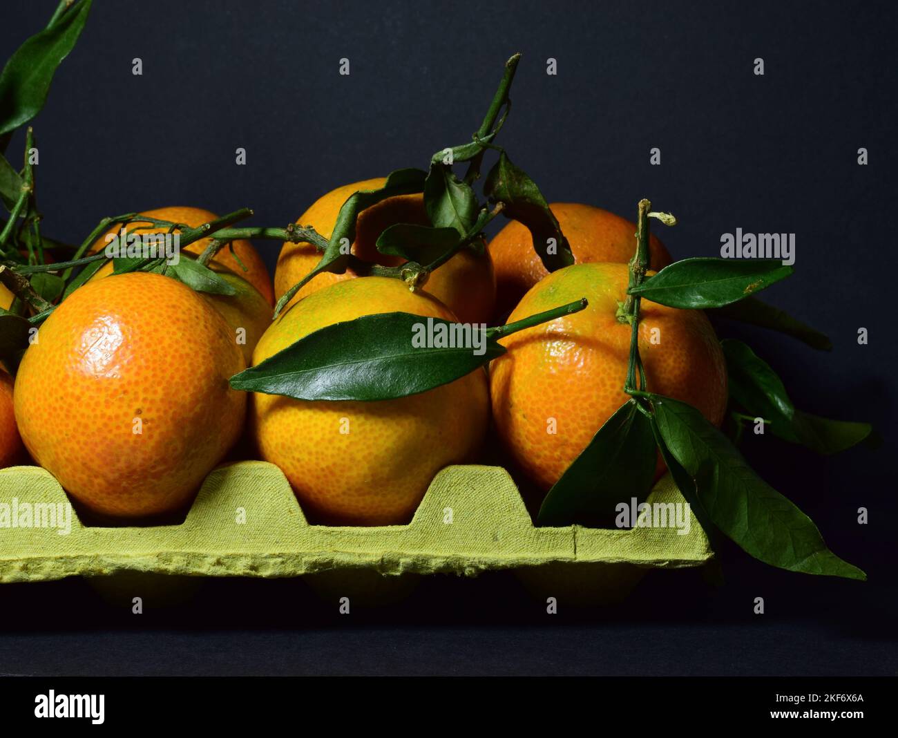 Closeup fresh sweet clementines hi-res stock photography and images - Alamy