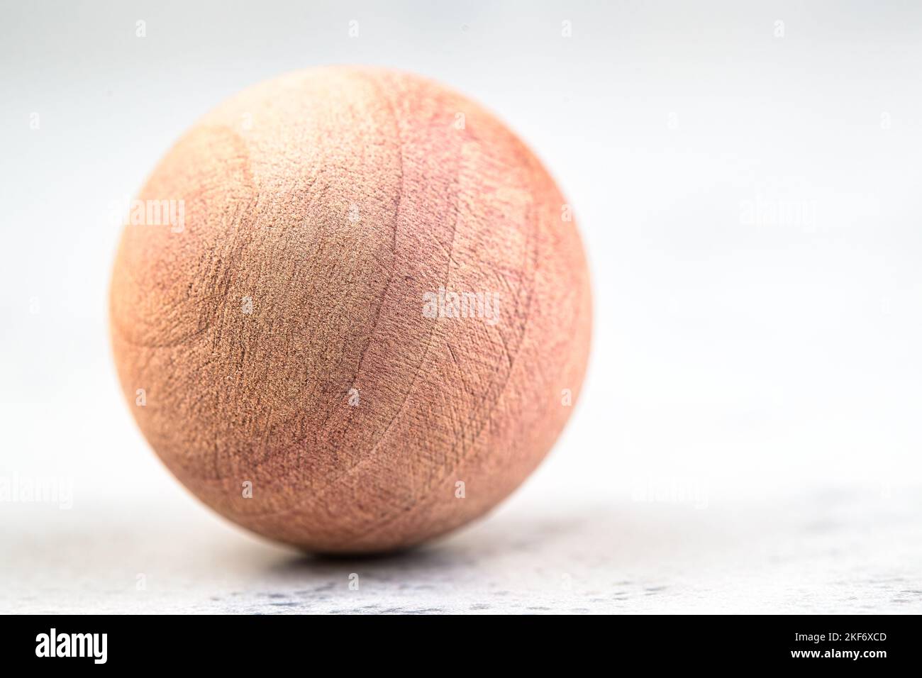 Cedarwood balls shot in the studio Stock Photo - Alamy