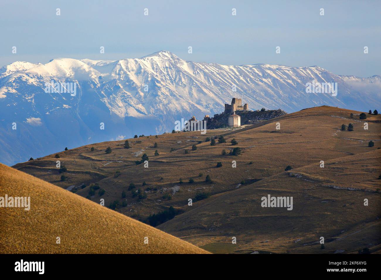 Rocca Calascio, Italy. The castle of Rocca Calascio, the highest ...