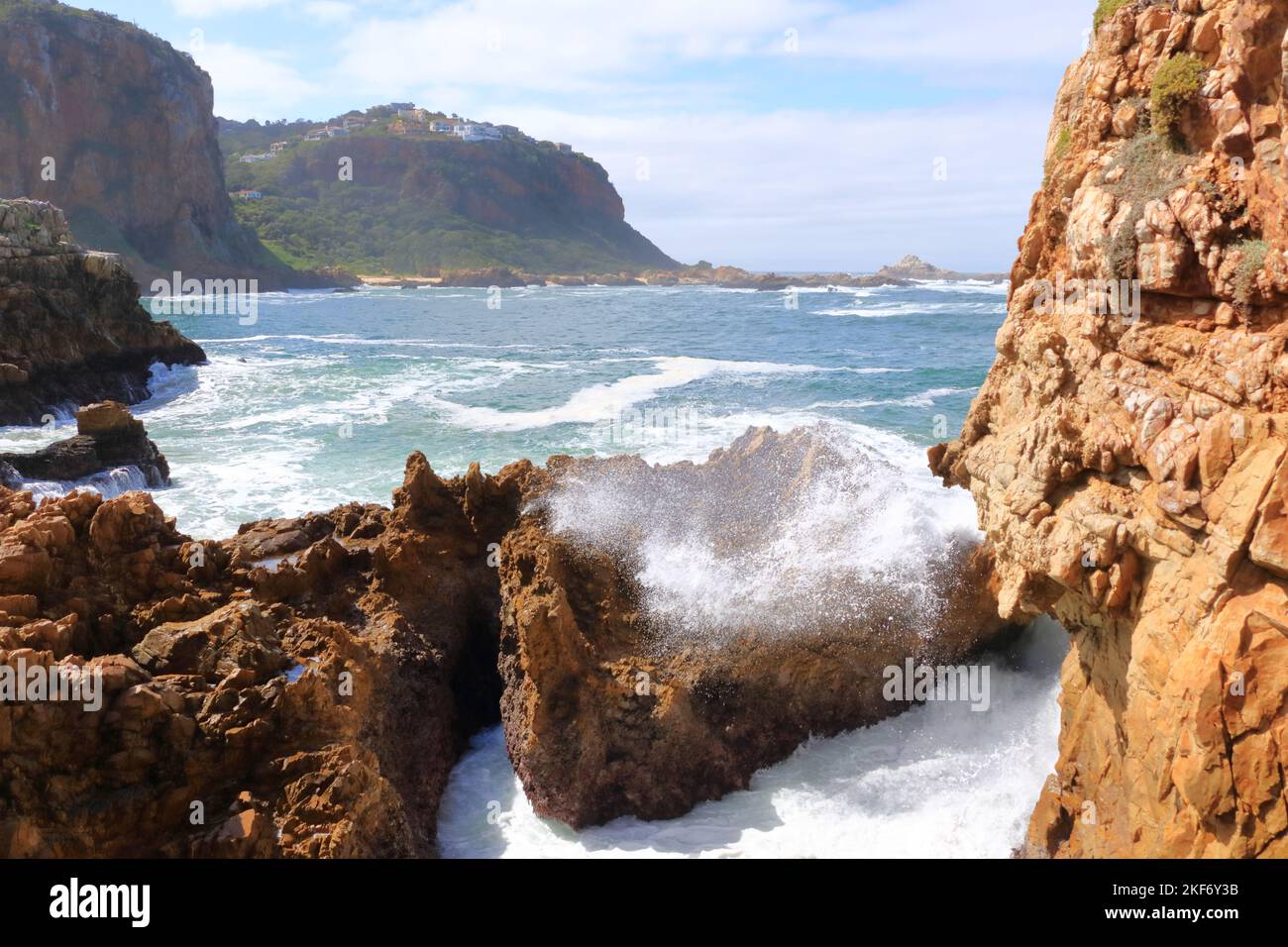 The Amazing view to the sea Featherbed Nature Reserve, Knysna, South ...