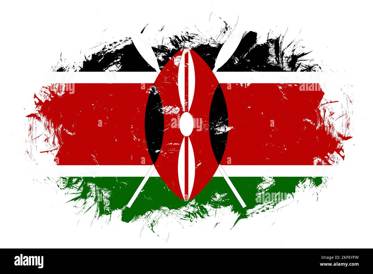 Kenya flag abstract hi-res stock photography and images - Alamy