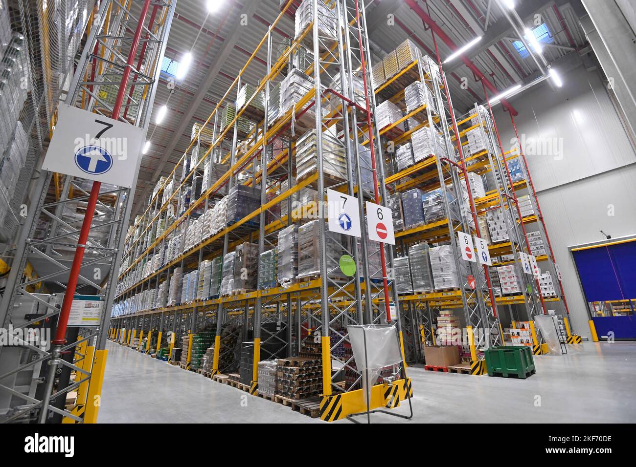 Illustration picture taken during the inauguration of the Lidl ...