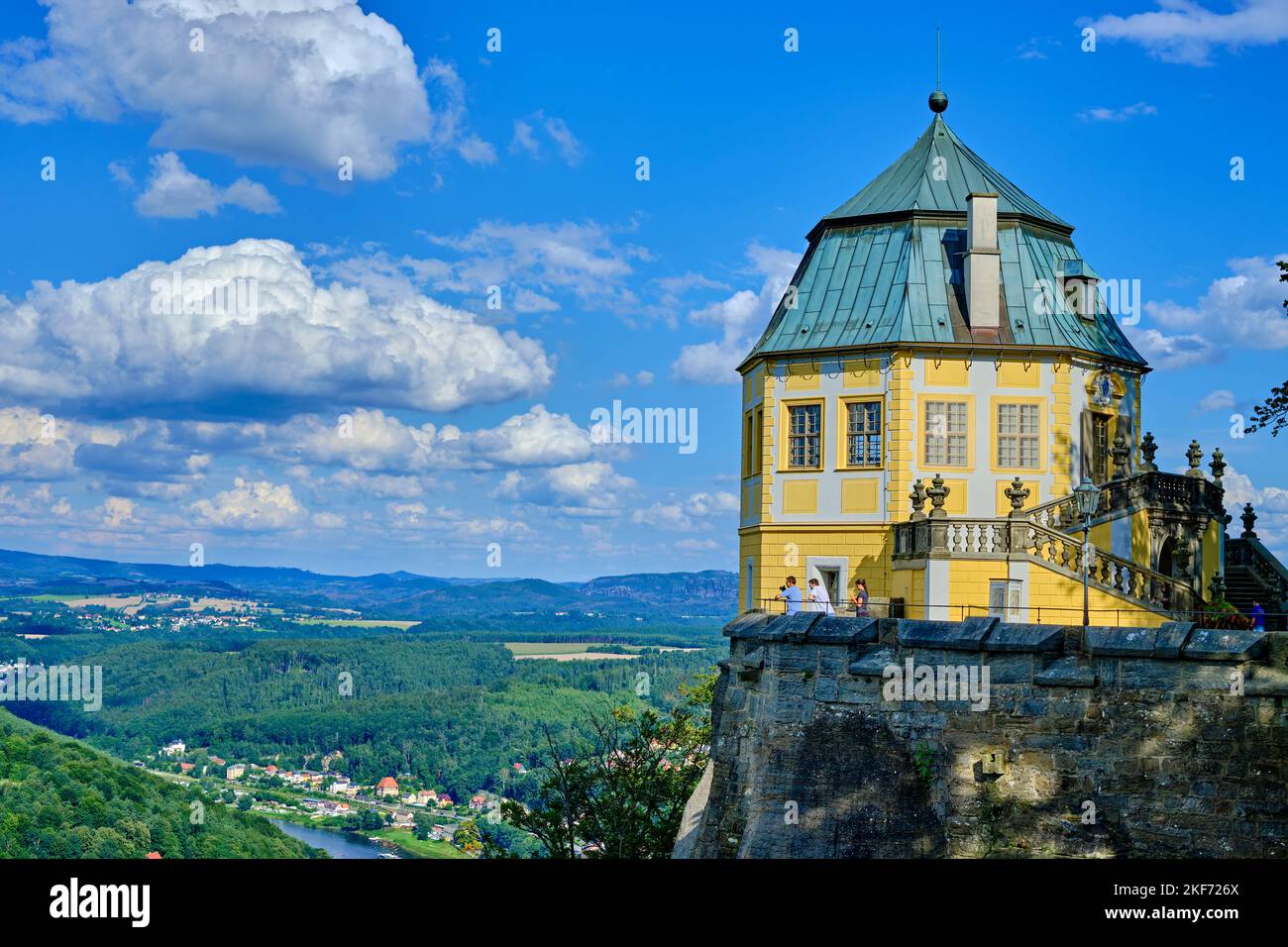 Fredericks's Castle, Königstein Fortress, Königstein, Saxon Switzerland ...