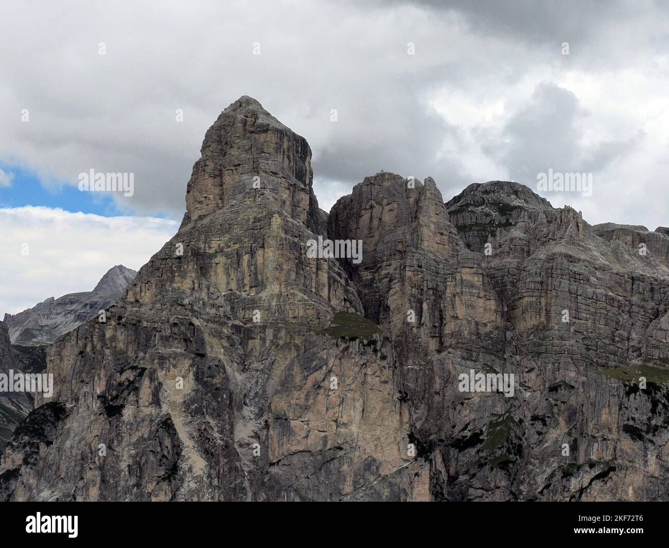 dolomites mountains badia valley view panorama landscape Stock Photo ...