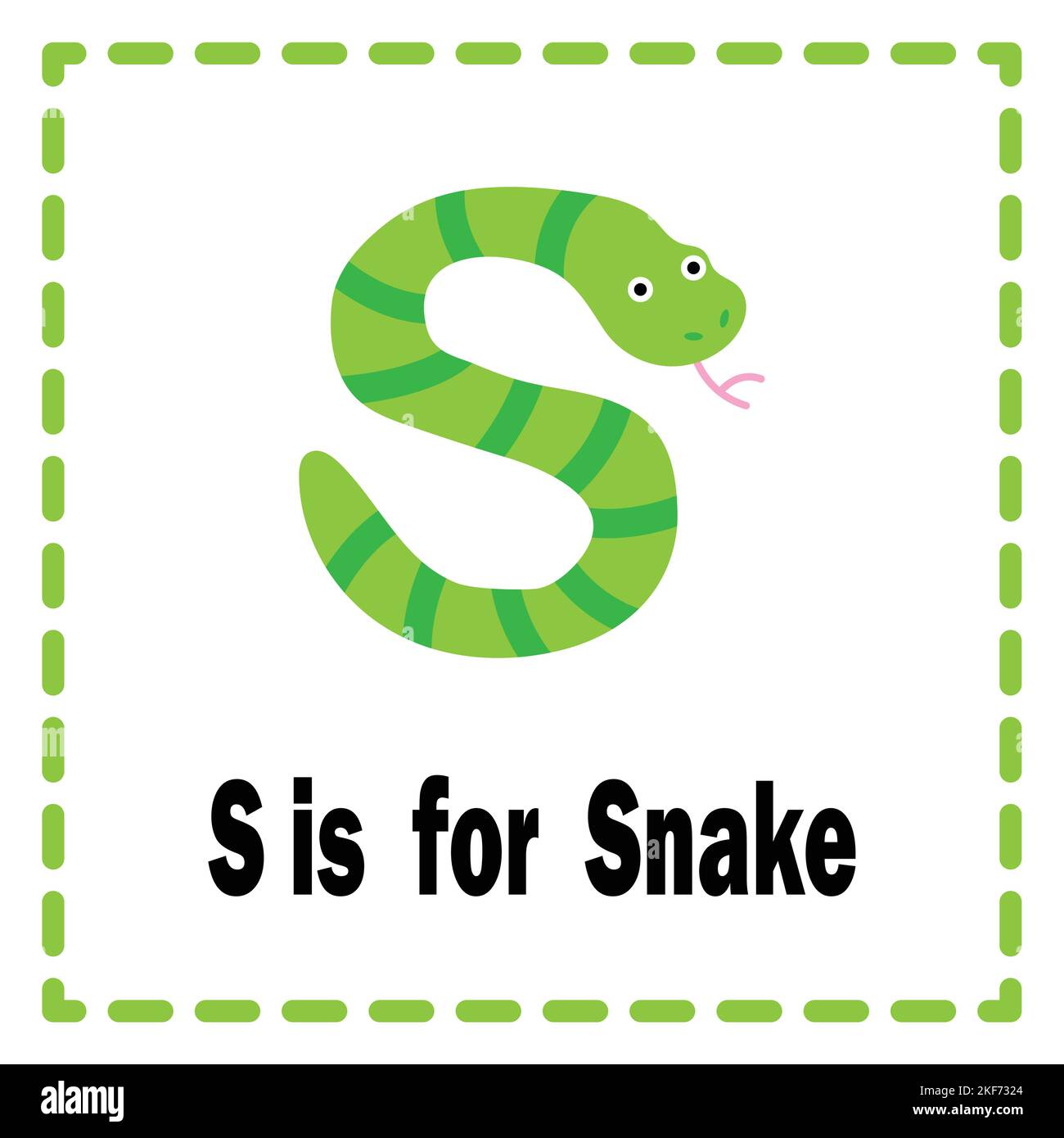 Learn about snake Stock Vector Images - Alamy