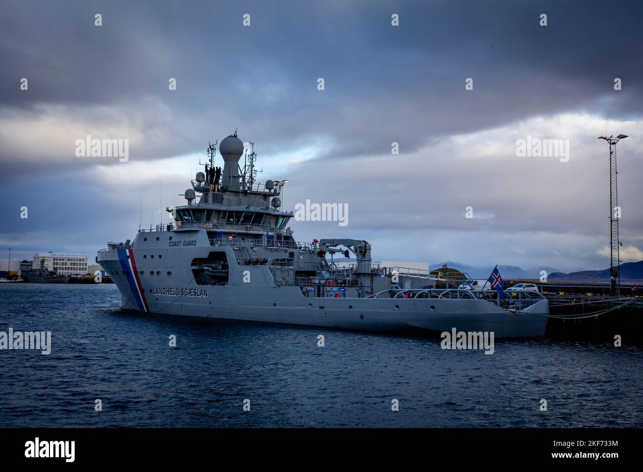 Icelandic coastguard ship hi-res stock photography and images - Alamy