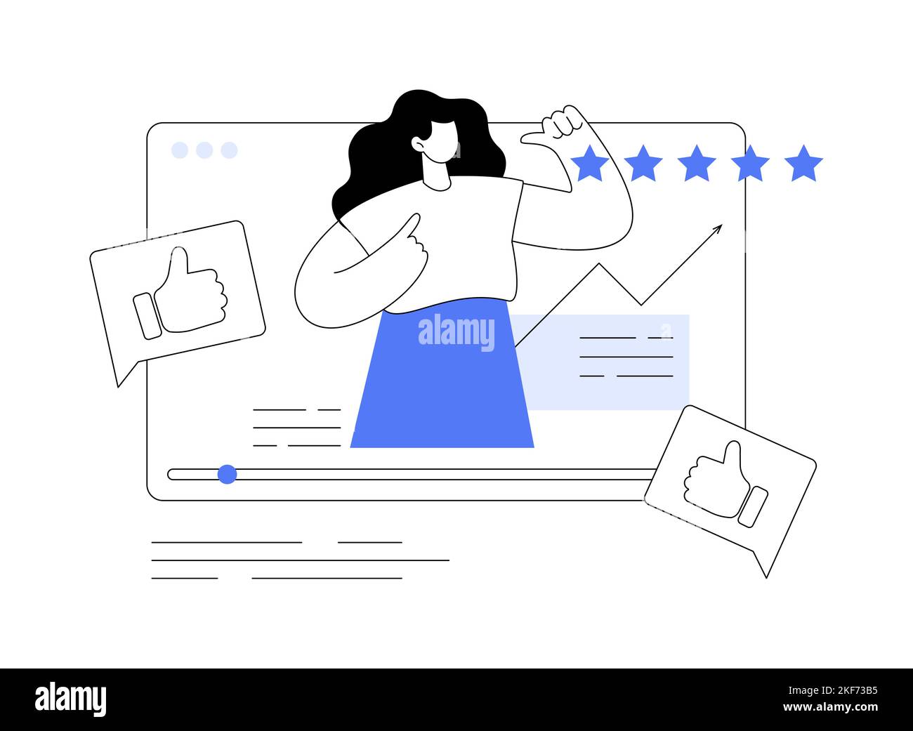 Personal branding abstract concept vector illustration Stock Vector ...