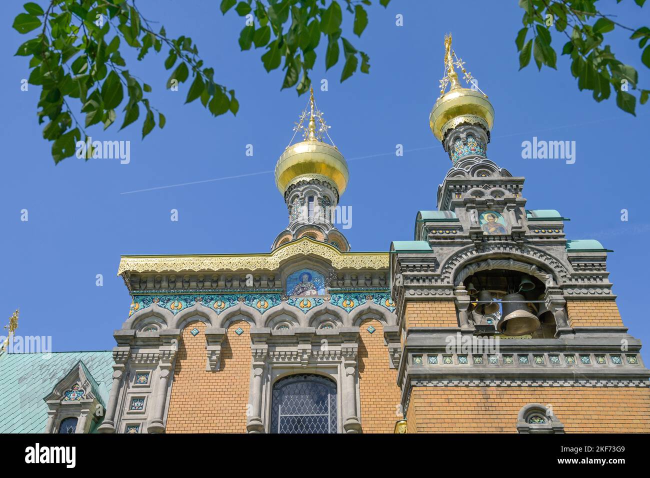 Russische Orthodoxe Kirche der heiligen Maria Magdalena, Mathildenhöhe ...