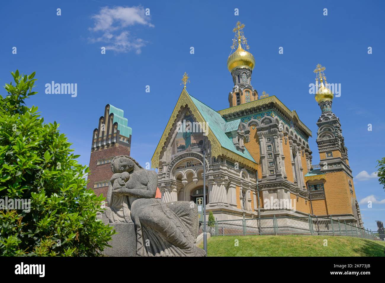 Russische orthodoxe kirche der heiligen maria magdalena hi-res stock photography and images - Alamy