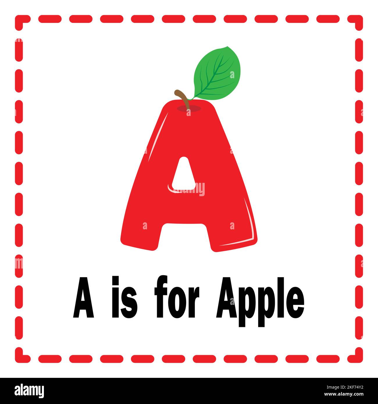 Flash card apple hi-res stock photography and images - Alamy