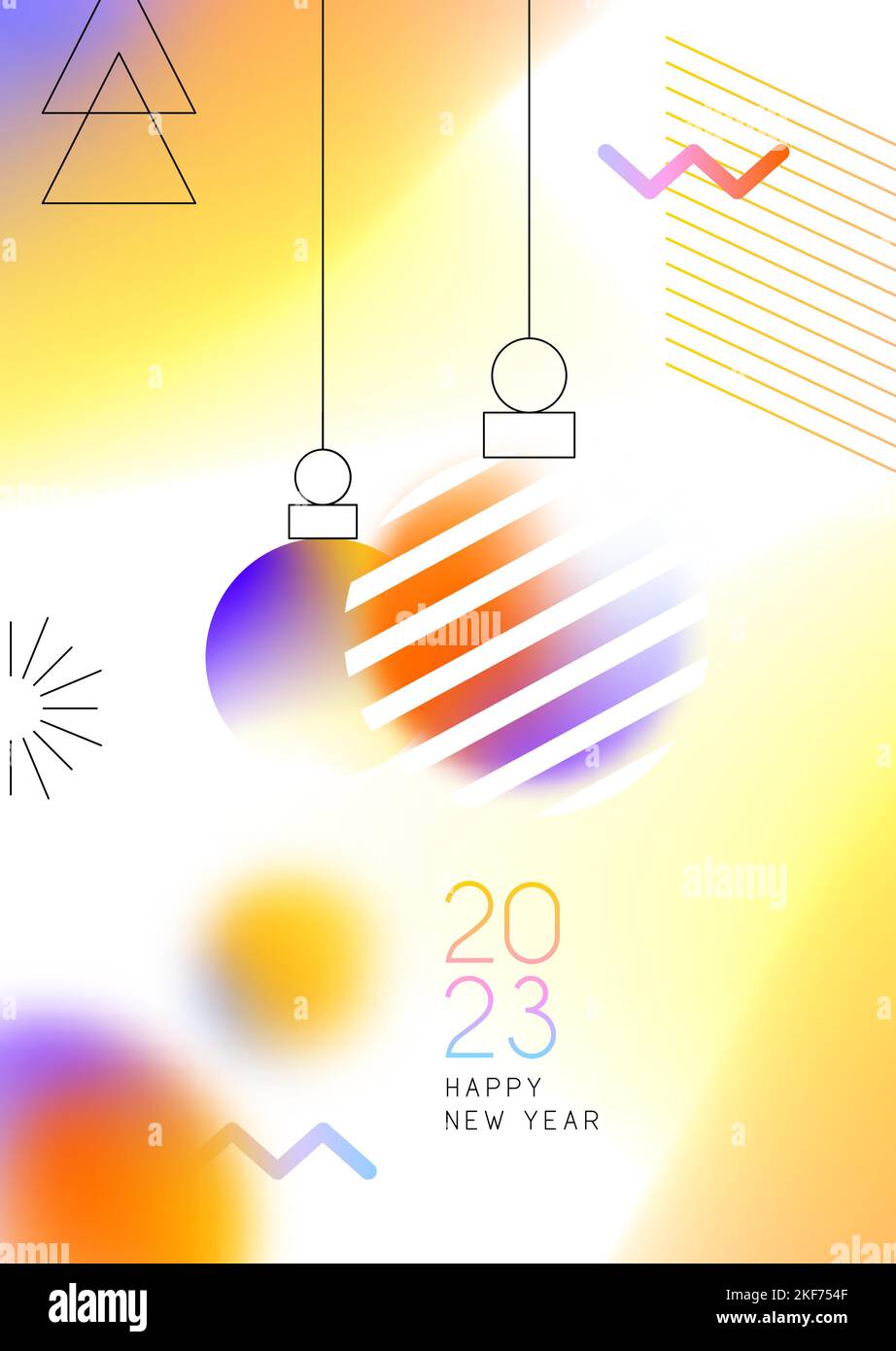 2023 abstract Stock Vector Images - Alamy