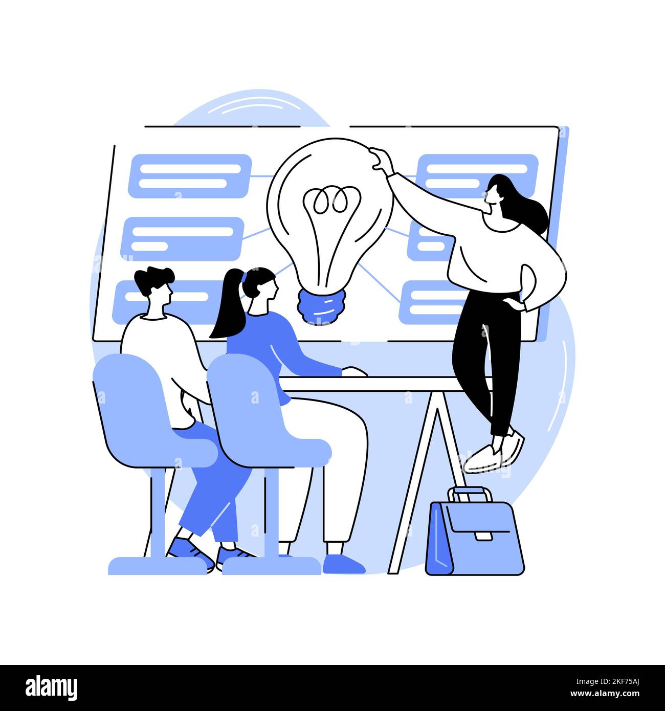 Presentation creation tool isolated cartoon vector illustrations Stock ... Presentation creation tool isolated cartoon vector illustrations Stock ...