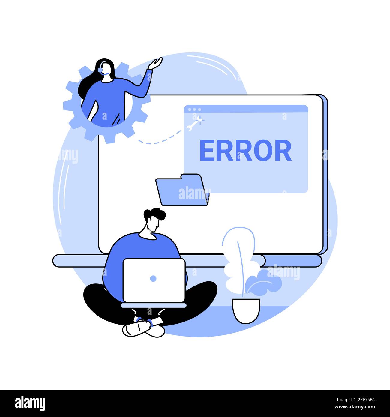 Contacts solution Stock Vector Images - Alamy