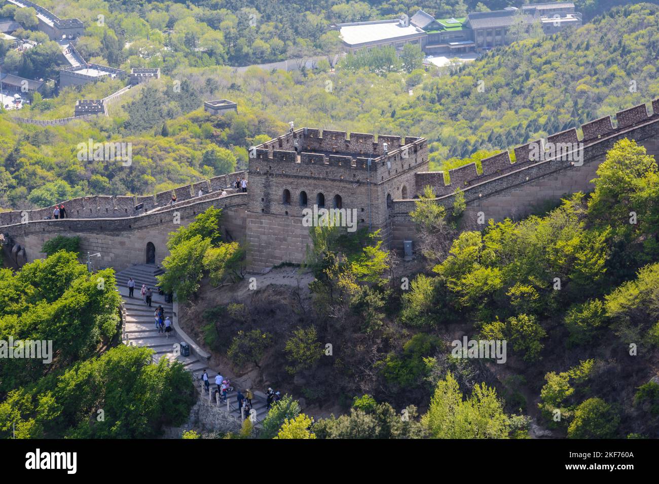 beautiful watchtower. The Great Wall of China Stock Photo - Alamy
