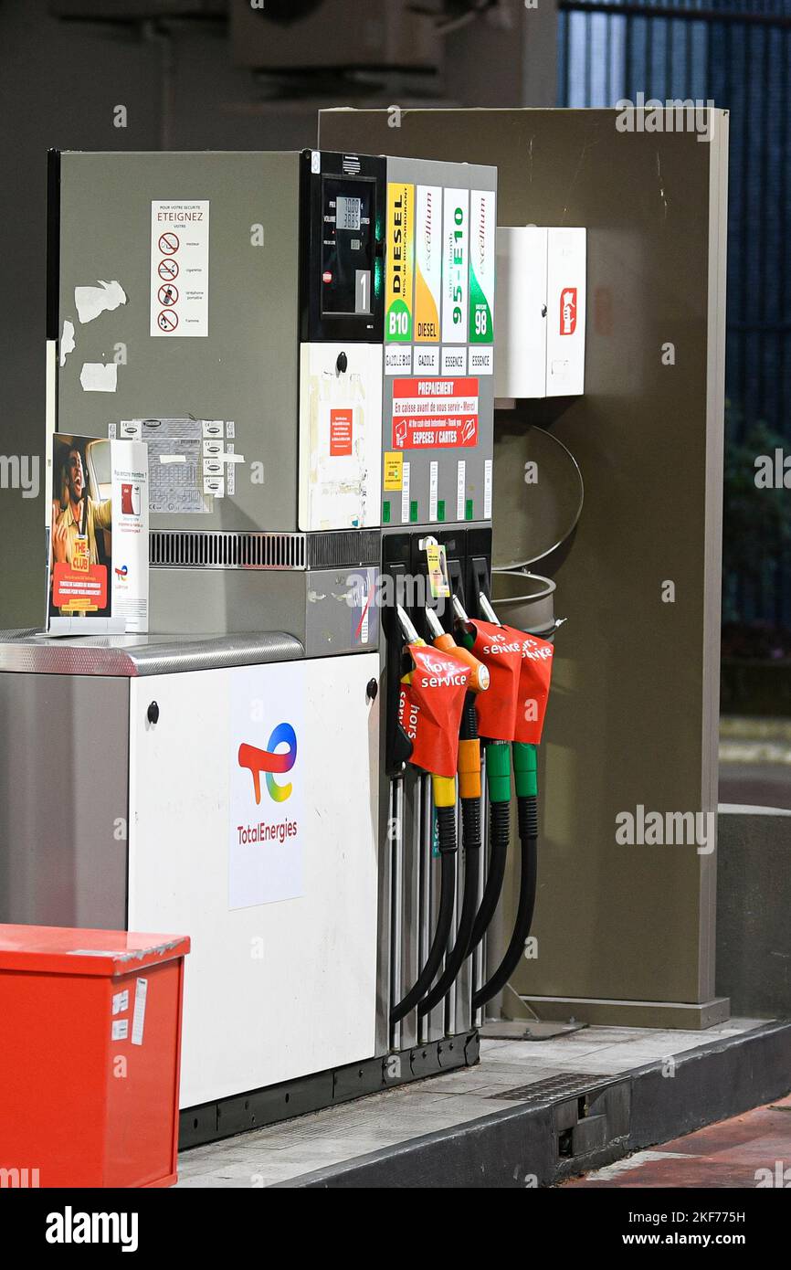 Totalenergies total gas station hi-res stock photography and images - Alamy
