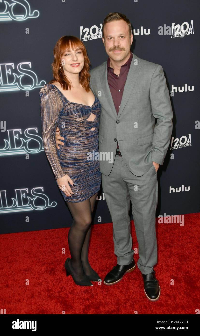 West Hollywood, Ca. 15th Nov, 2022. Darren Lipari, Kaley Frazier attend ...