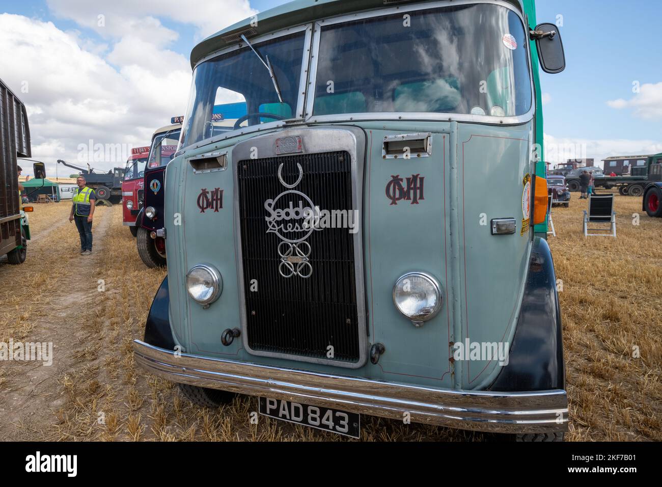 Tarrant Hinton.Dorset.United Kingdom.August 25th 2022.A Seddon Diesel ...