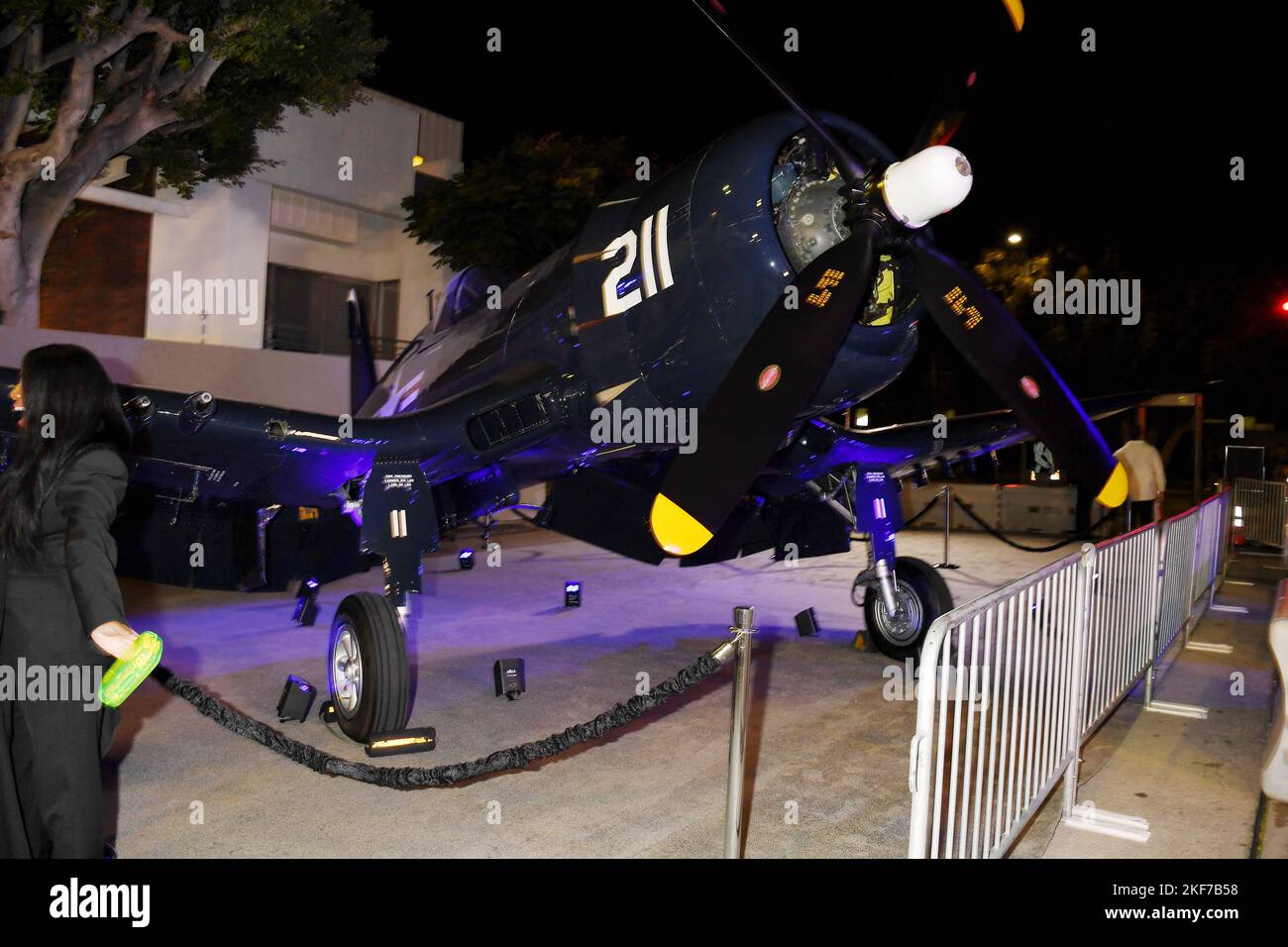 LOS ANGELES, CALIFORNIA - NOVEMBER 15: Vought F4U Corsair Fighter ...