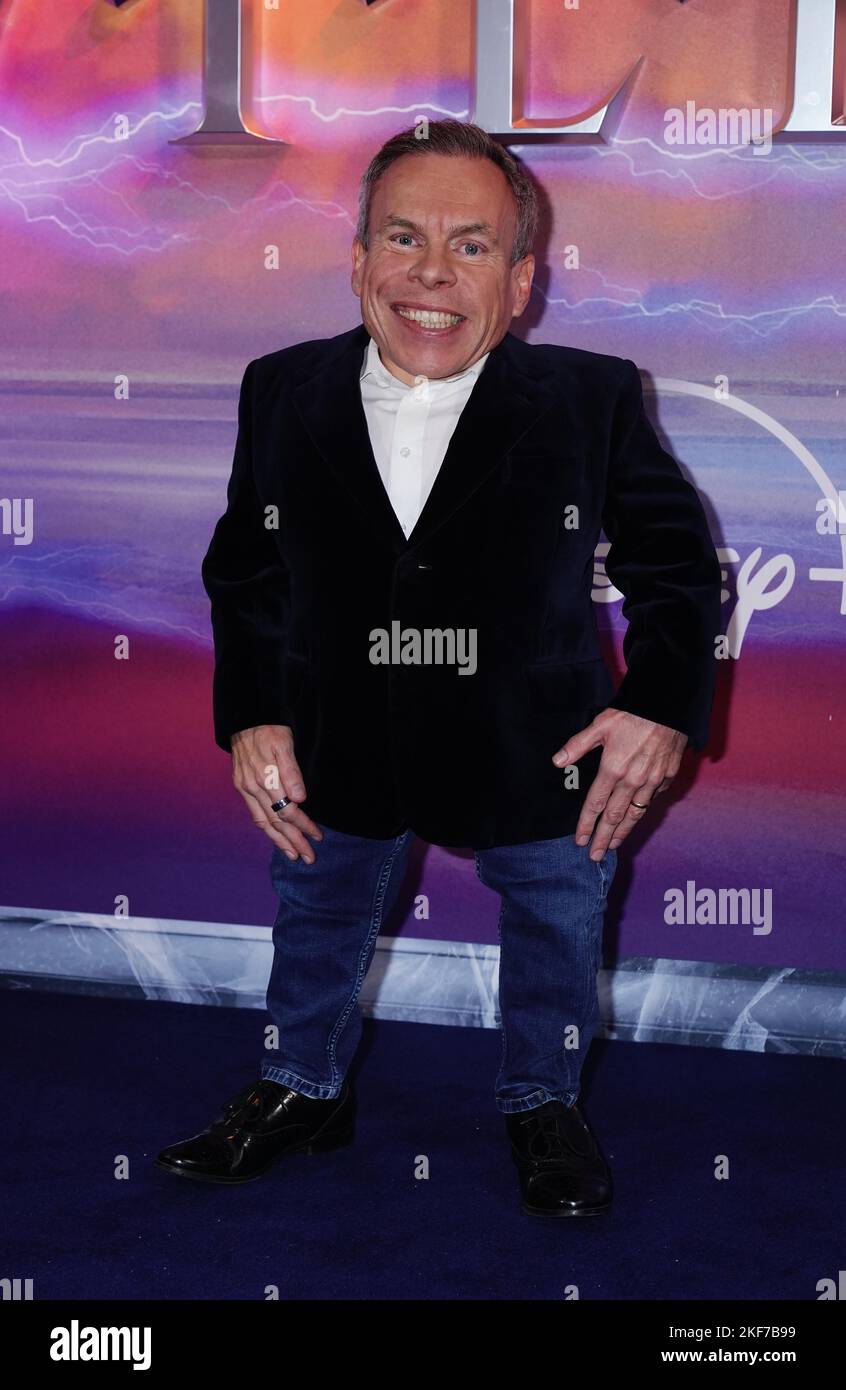 Warwick Davis attending the screening of Disney+ series Willow, at the ...