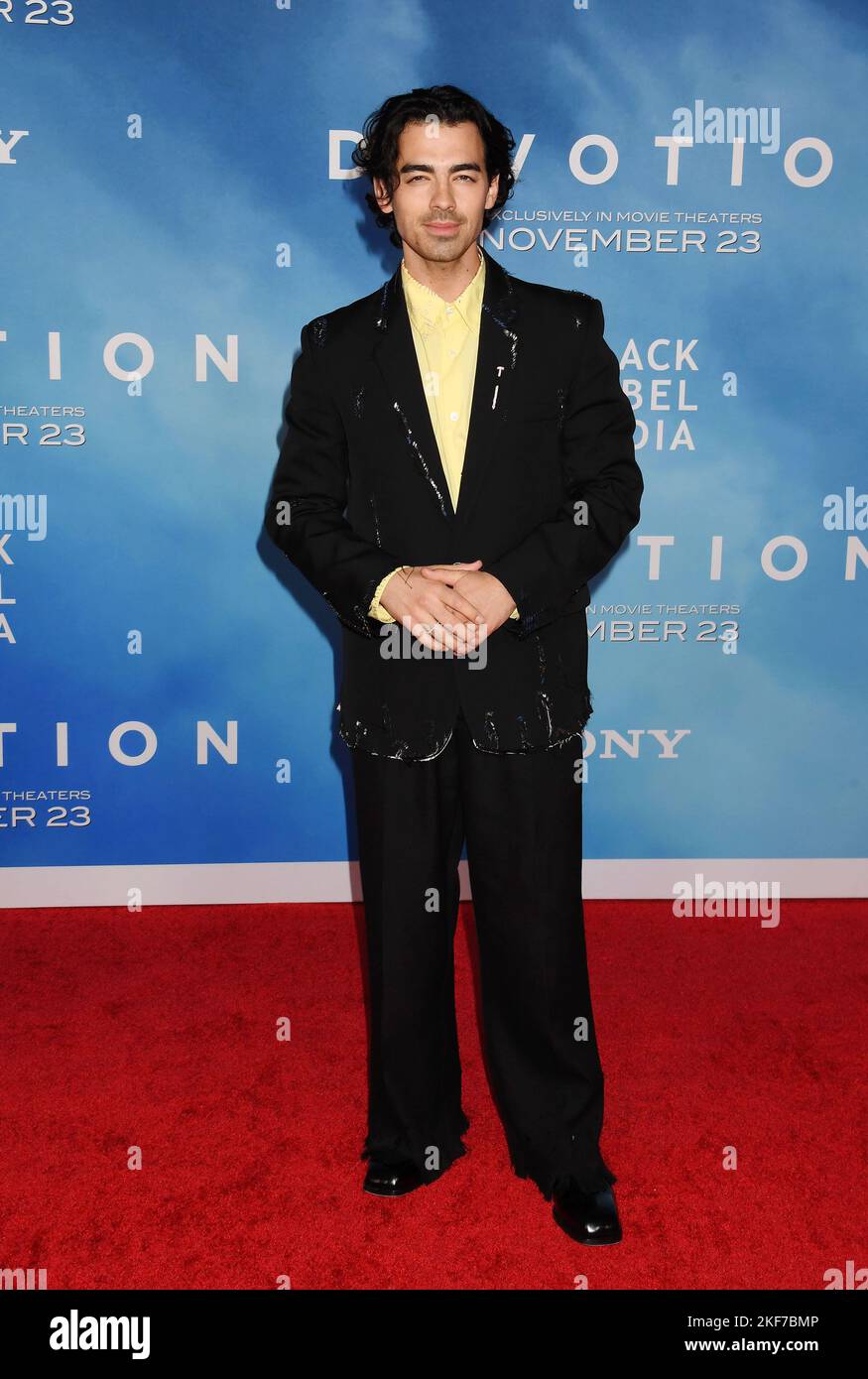 LOS ANGELES, CALIFORNIA - NOVEMBER 15: Joe Jonas attends the Los ...