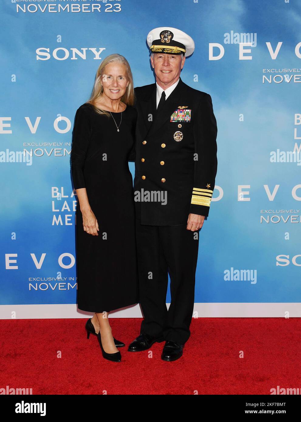 LOS ANGELES, CALIFORNIA - NOVEMBER 15: Vice Admiral Kenneth Whitesell ...