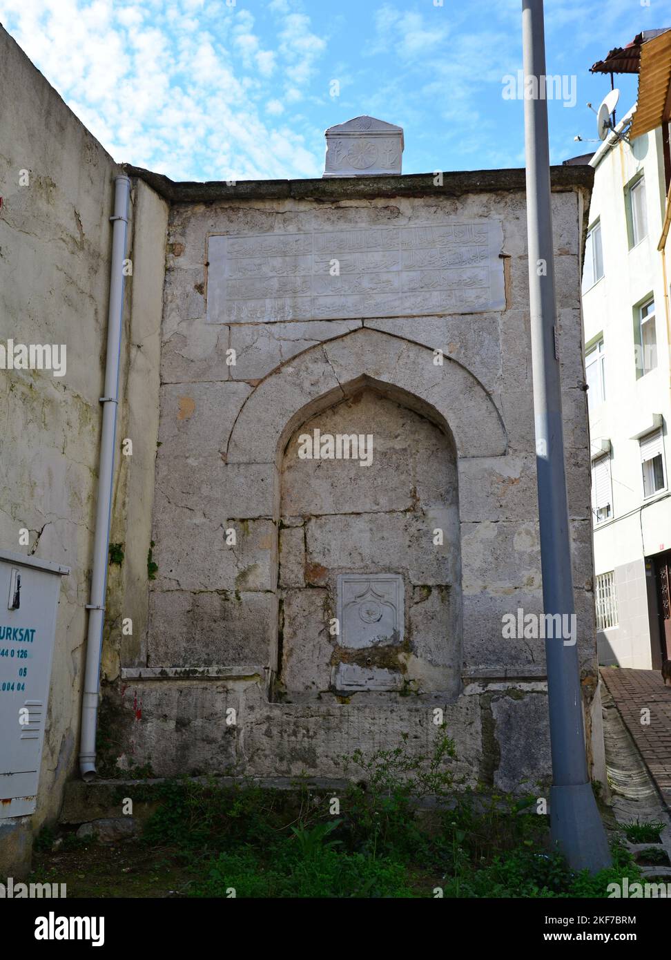 Located in Istanbul, Turkey, the Abbas Aga Mosque was built in the 16th ...