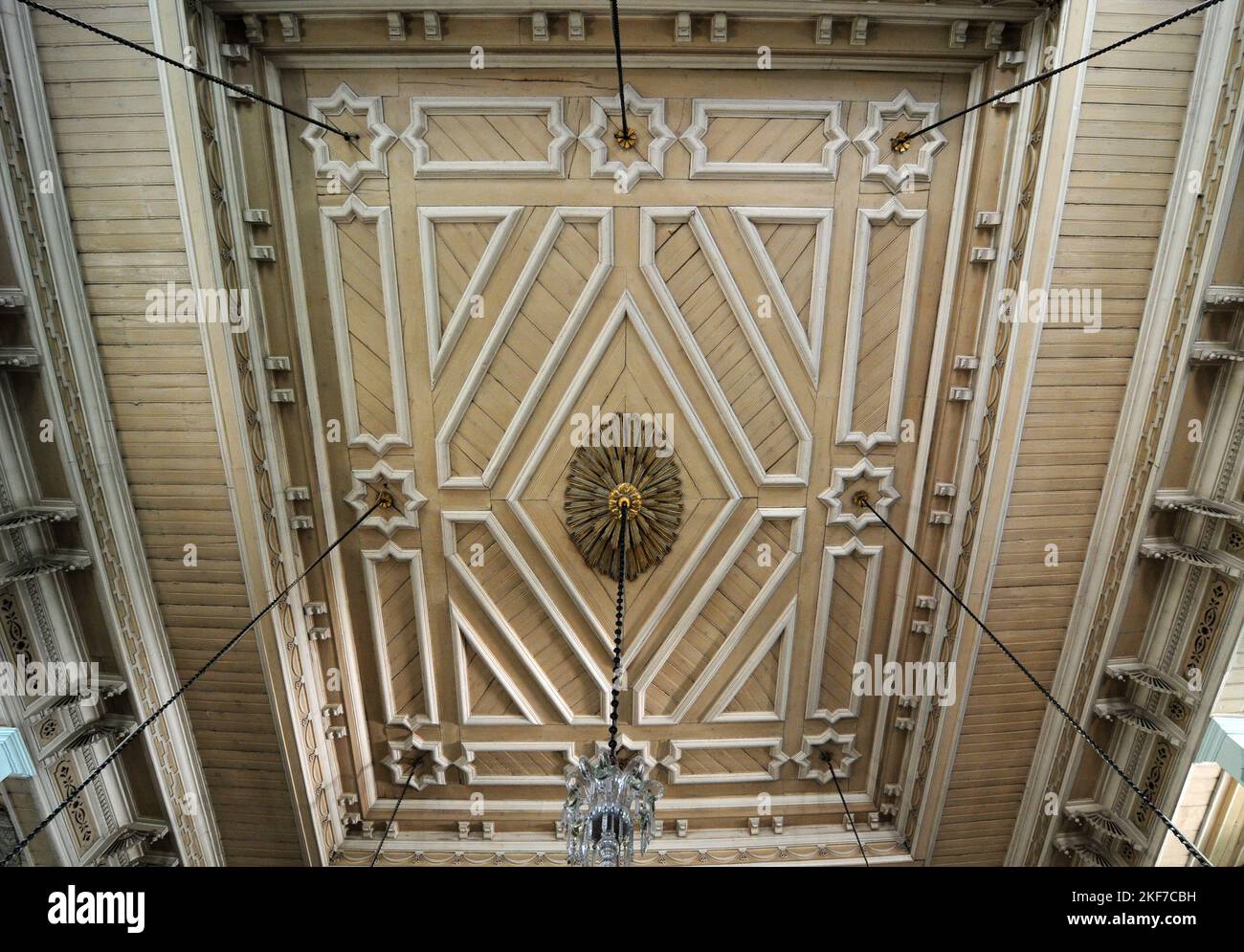 Located in Istanbul, Turkey, the Abbas Aga Mosque was built in the 16th ...