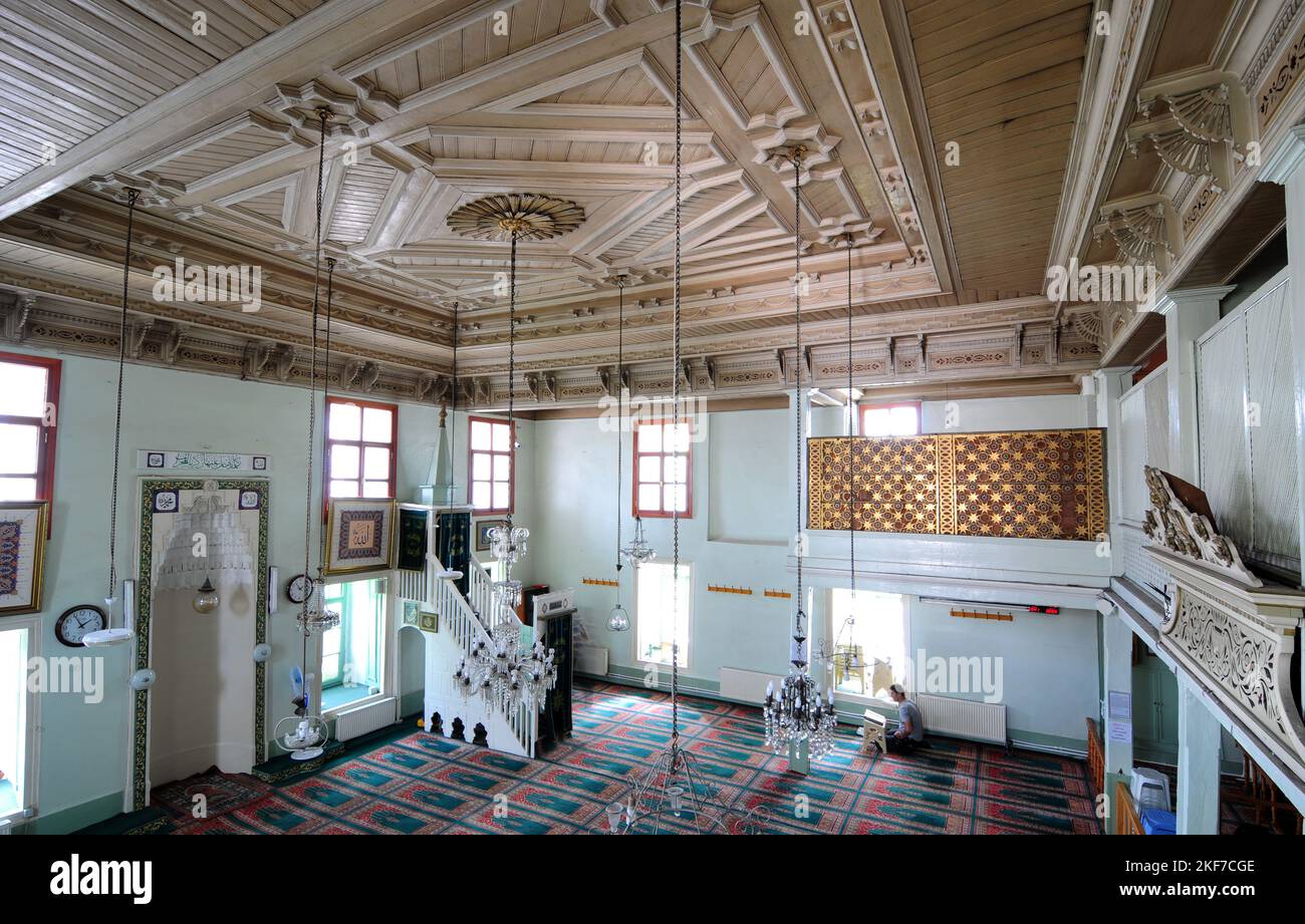 Located in Istanbul, Turkey, the Abbas Aga Mosque was built in the 16th ...