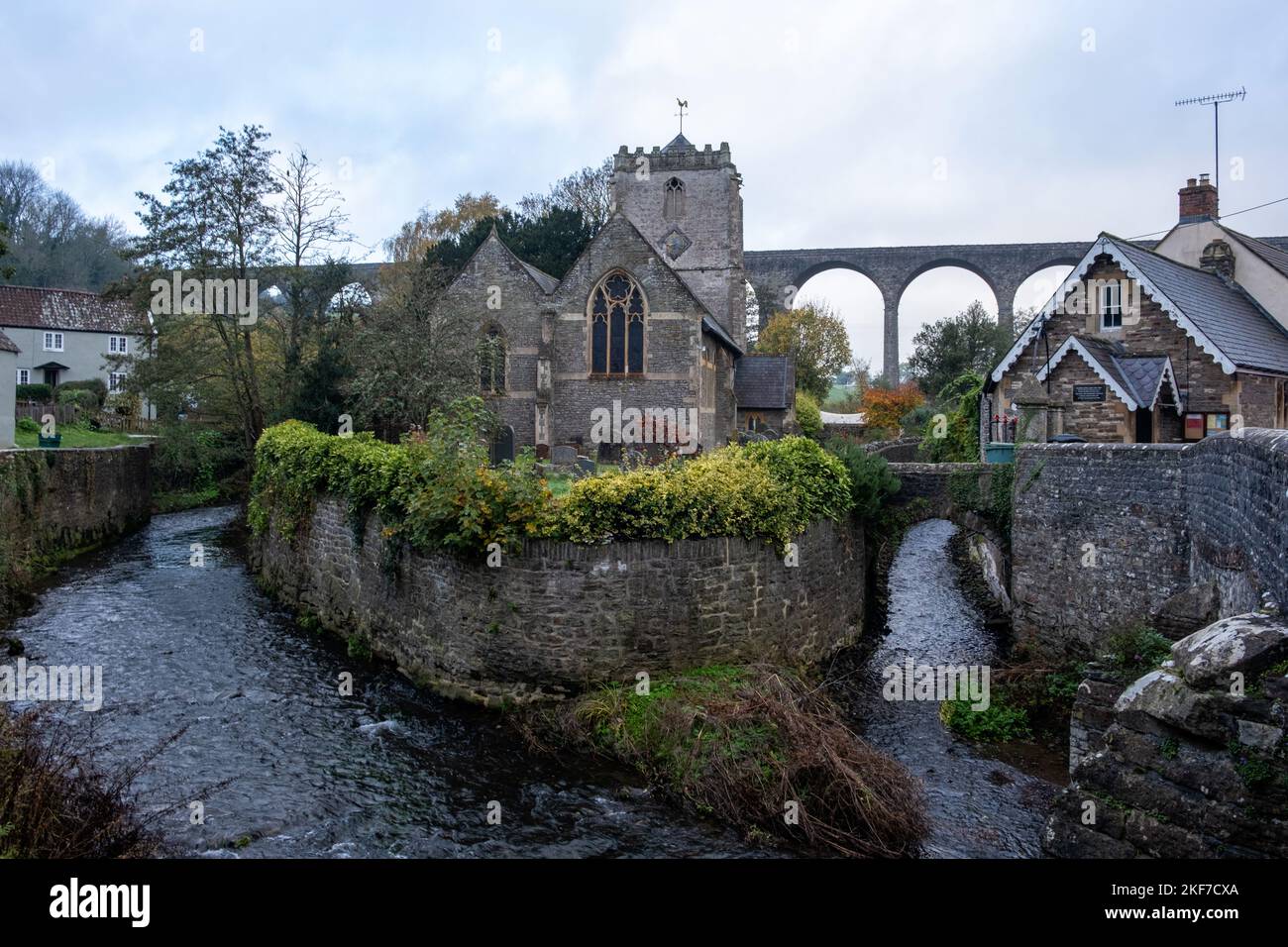 St Thomas a Becket's Church, Pensford, Bristol, UK Stock Photo - Alamy
