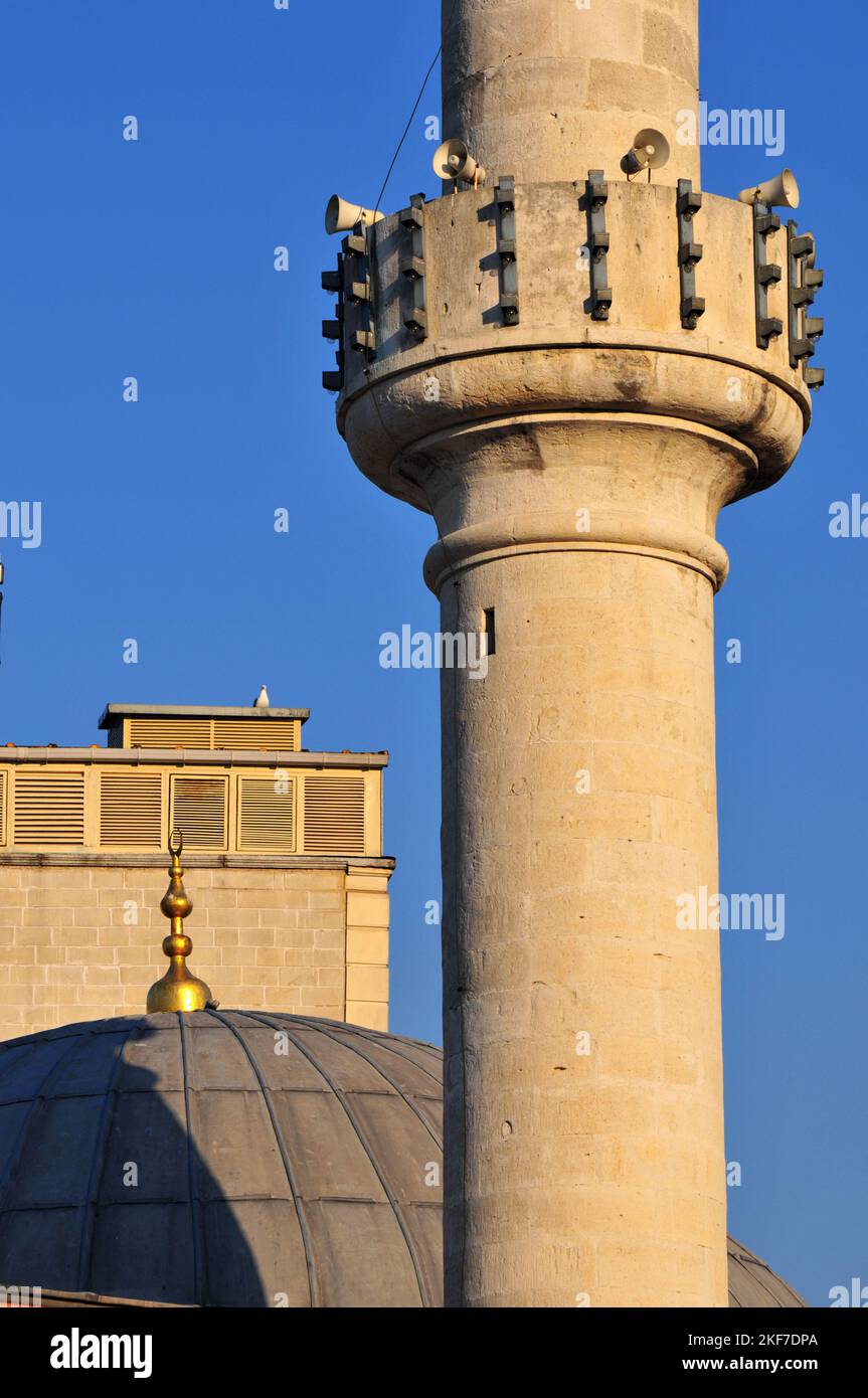 Located in Istanbul, Turkey, the Ahi Celebi Mosque was built in the ...