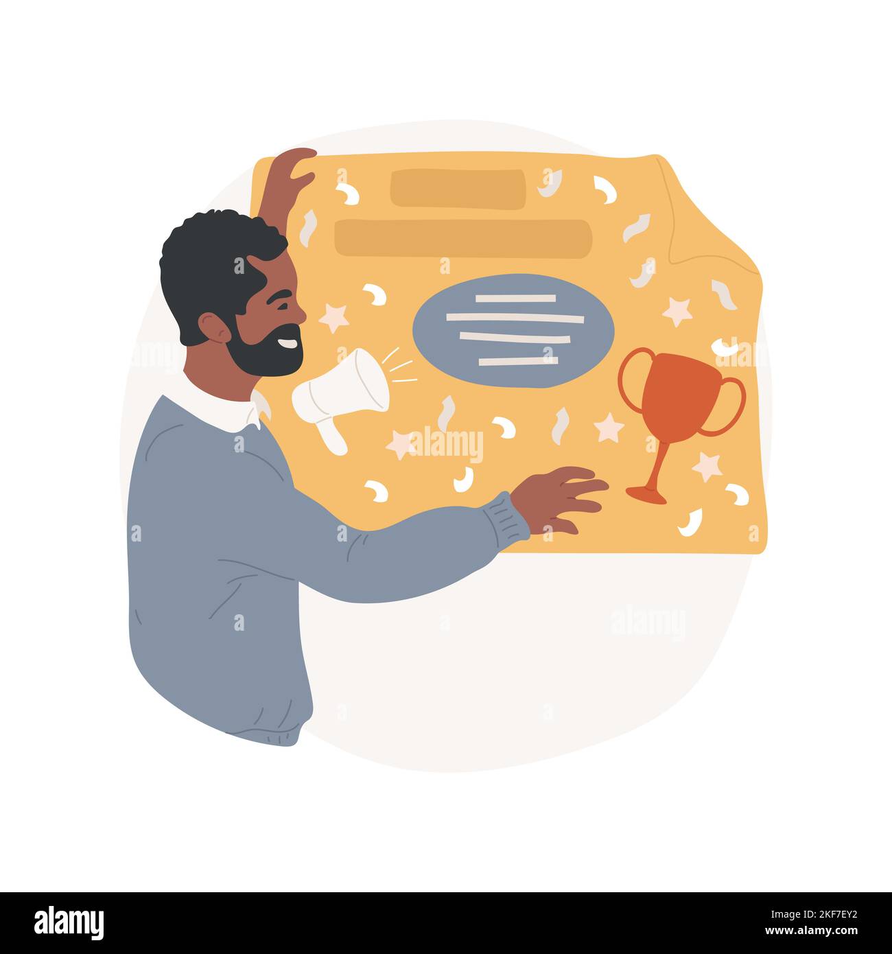 Cute kids teacher story Stock Vector Images - Alamy