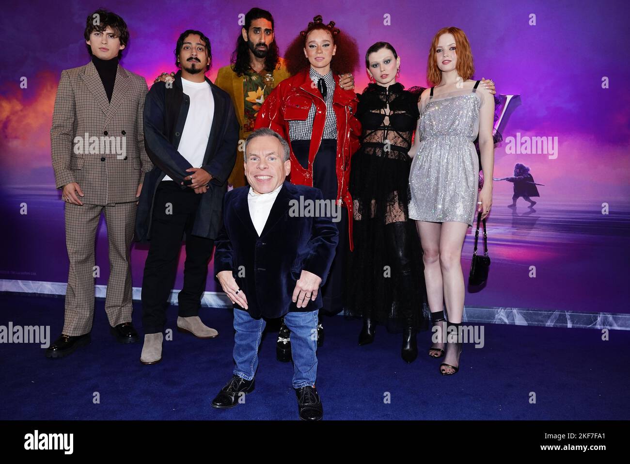 (left to right) Dempsey Bryk, Tony Revolori, Amar Chadha-Patel, Warwick ...