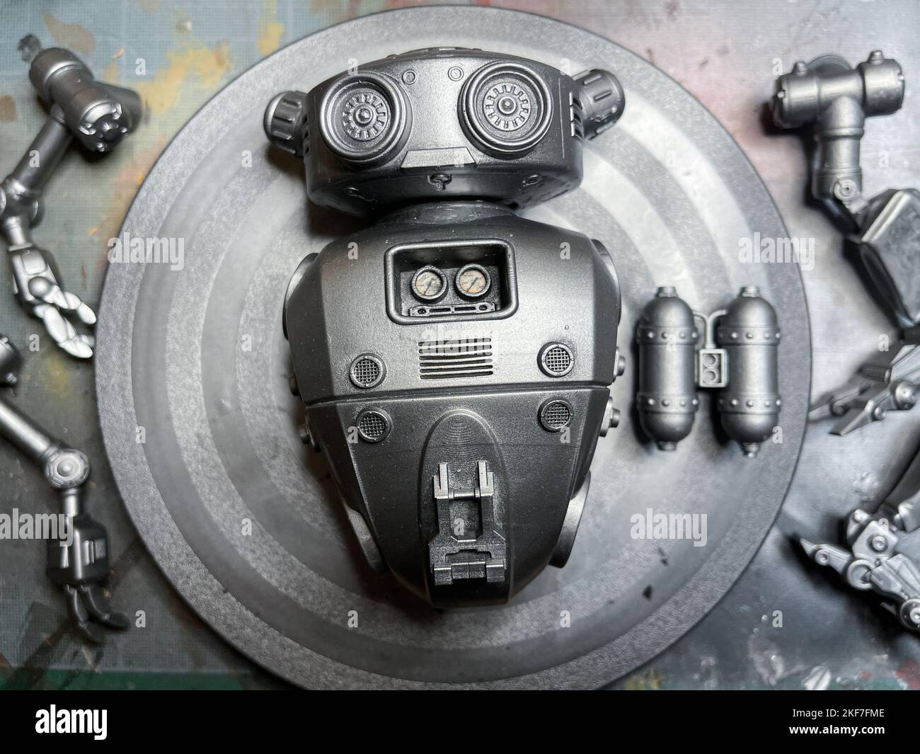 making a robot with a resin 3d printer Stock Photo - Alamy