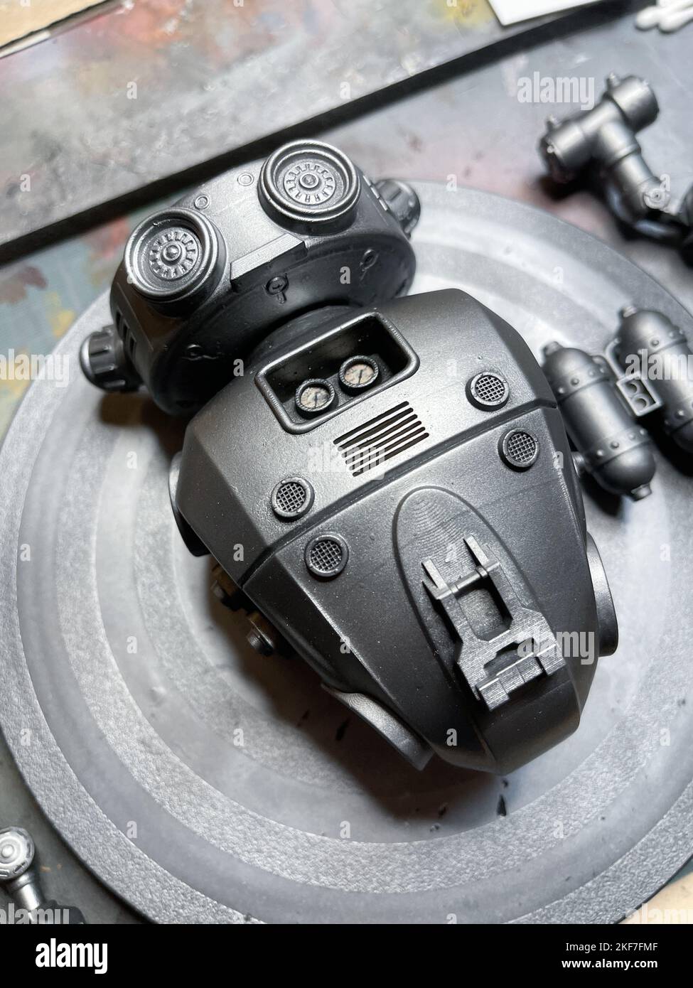 making a robot with a resin 3d printer Stock Photo - Alamy