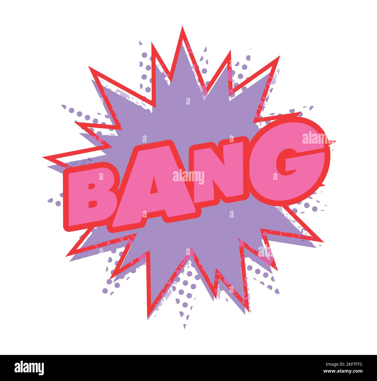 Bang Bang. Pop art. Comic Explosion. Sign Template Vector. Design ...
