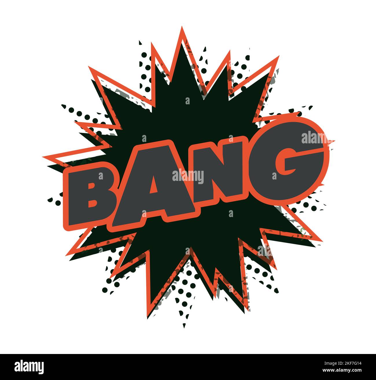 Bang Bang. Pop art. Comic Explosion. Sign Template Vector. Design ...