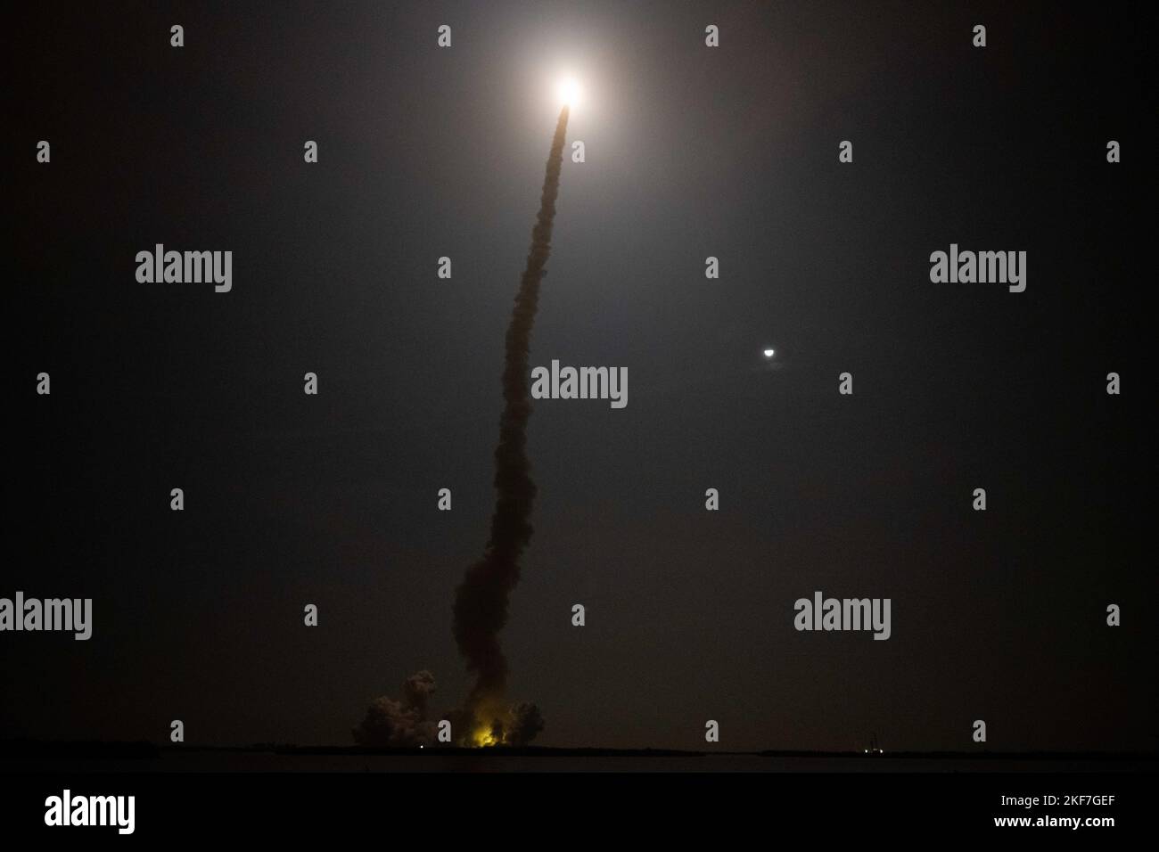 Cape Canaveral, Florida, USA. 16th Nov, 2022. NASA's Space Launch System rocket carrying the ...