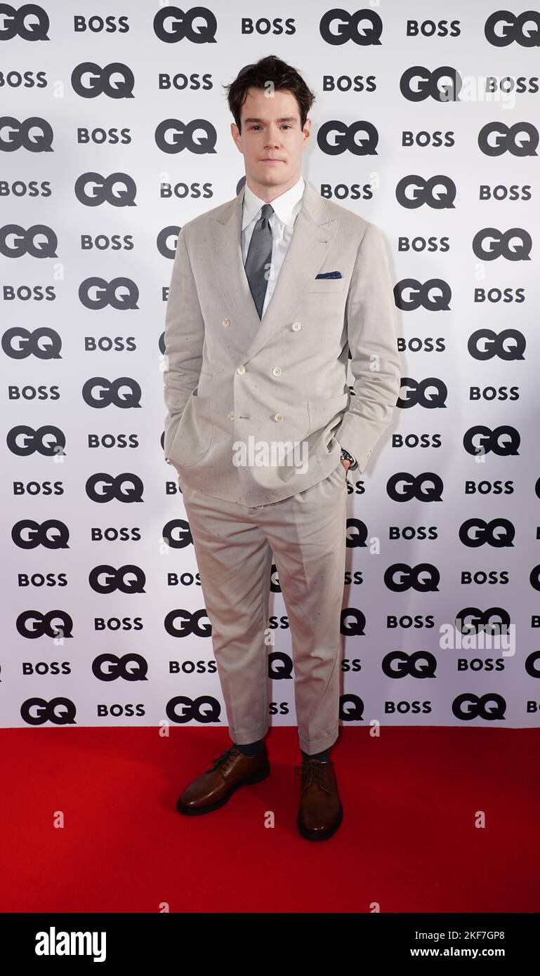Connor Swindells attending the GQ Men of the Year Awards at the Mandarin Oriental Hyde Park ...