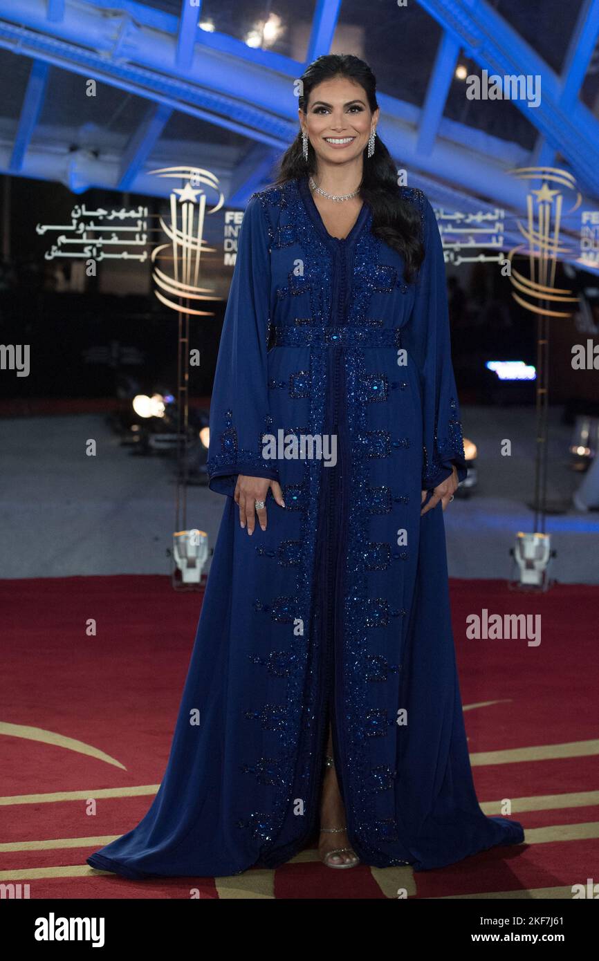 Marrakech, Morocco on November 16, 2022. Zineb Obeid attending the ...
