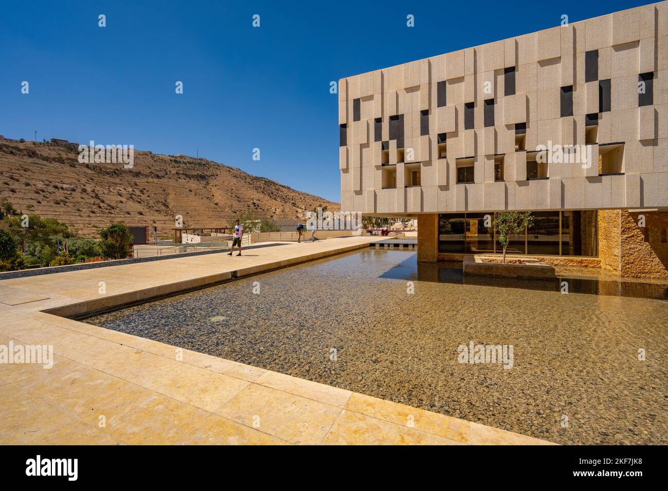The new Museum at Wadi Musa, Petra Jordan Stock Photo - Alamy