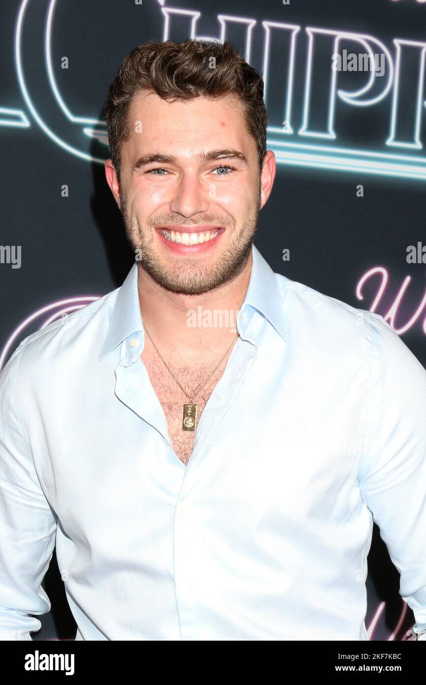 LOS ANGELES - NOV 15: Curtis Pritchard at the Welcome to Chippendales ...
